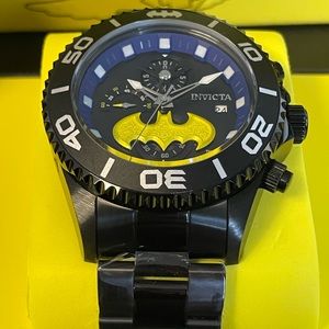 Invicta | Accessories | Invicta X Dc Batman Limited Edition Black Mens ...